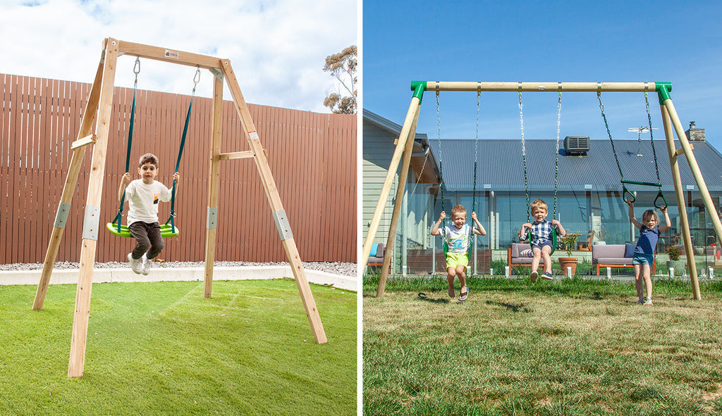 How to Choose the Best Wooden Swing Set for Your Backyard – Lifespan Kids