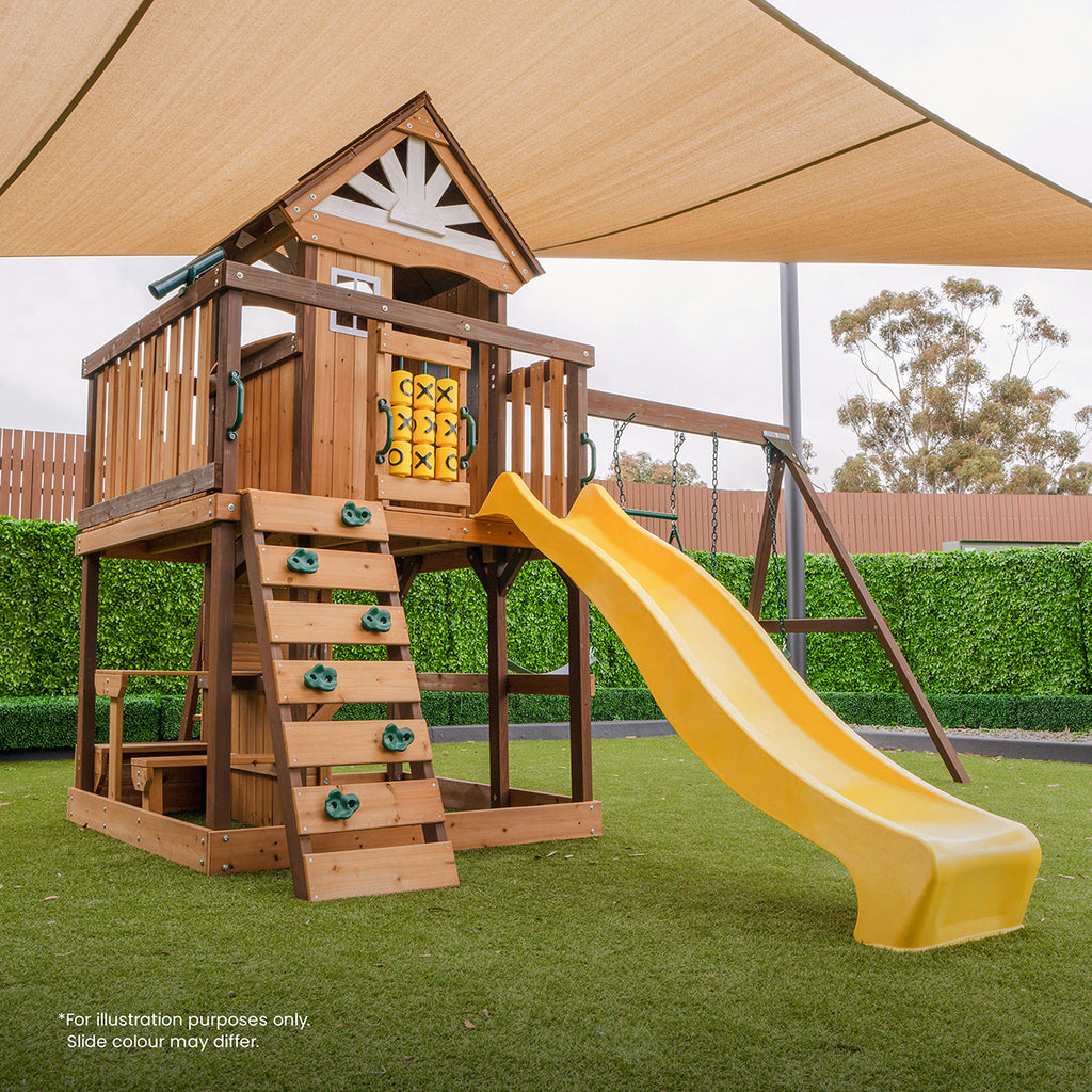 Lifespan Kids Coventry Swing Set & Play Centre with 2.2m Slide (Blue)