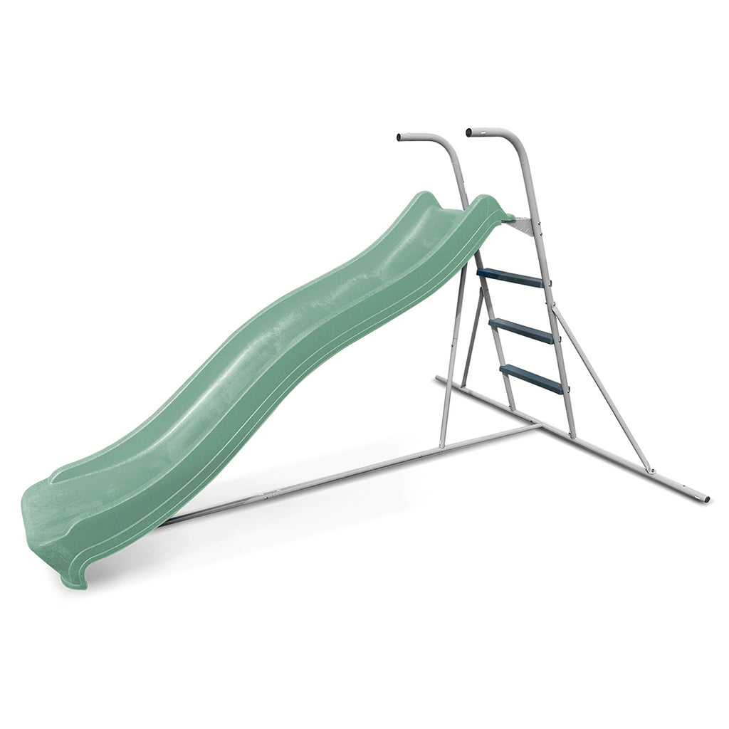 2.2m Slippery Slide With Pastel Green Slide – Lifespan Kids