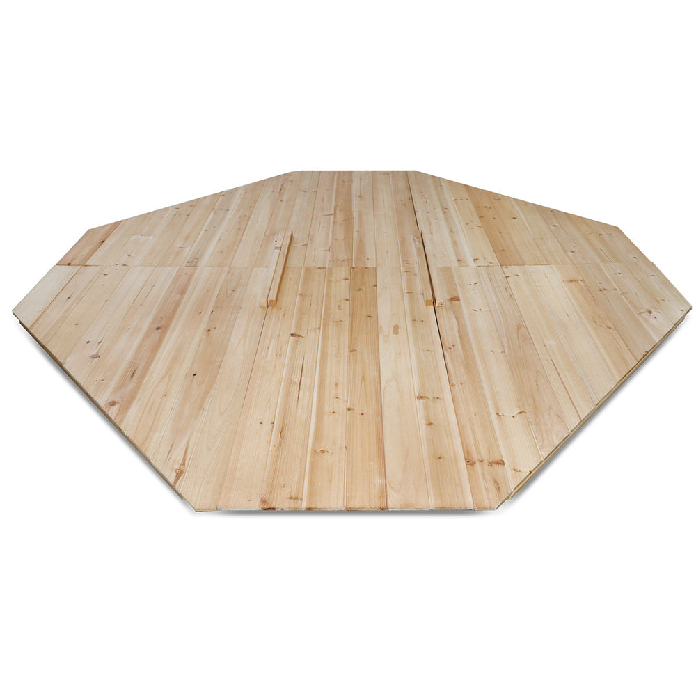 Lifespan Kids Grand Octagonal Sandpit Timber Hard Cover