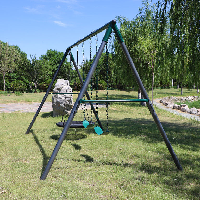 Titan Commercial Steel Swing Set – Lifespan Kids