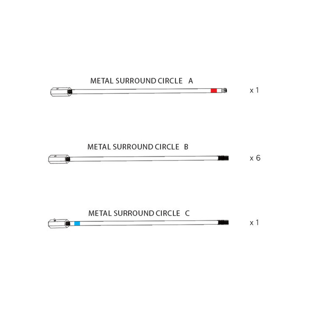 Lifespan Kids 8ft Steel Net Ring Set
